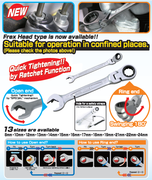 Ichiban Precision Sdn Bhd - Tone - Tone Ratchet Ring Wrench